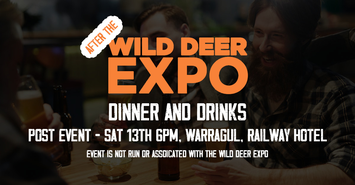 Wild Deer Expo - Post Event - Dinner & Drinks - View event